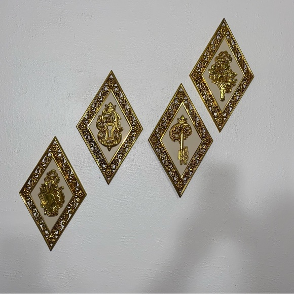 Home Interiors | Accents | Vintage Mcm Wall Decoration Dart Industries ...